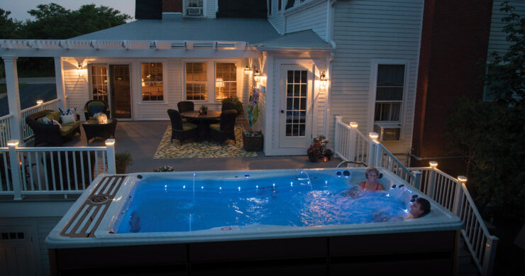Swim spa installation on a deck: What you need to know - H2X Blog