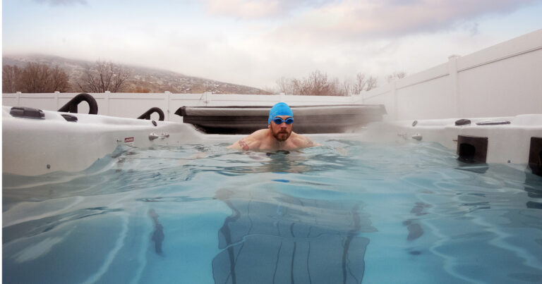 Winter triathlon training: Tips and pros of a swim spa - H2X Blog