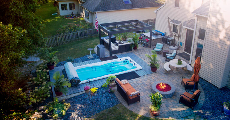 Swim spa depth: Should you choose a standard or deep model? - H2X Blog