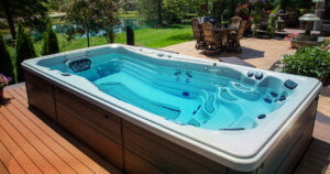 Swim spa depth: Should you choose a standard or deep model? - H2X Blog