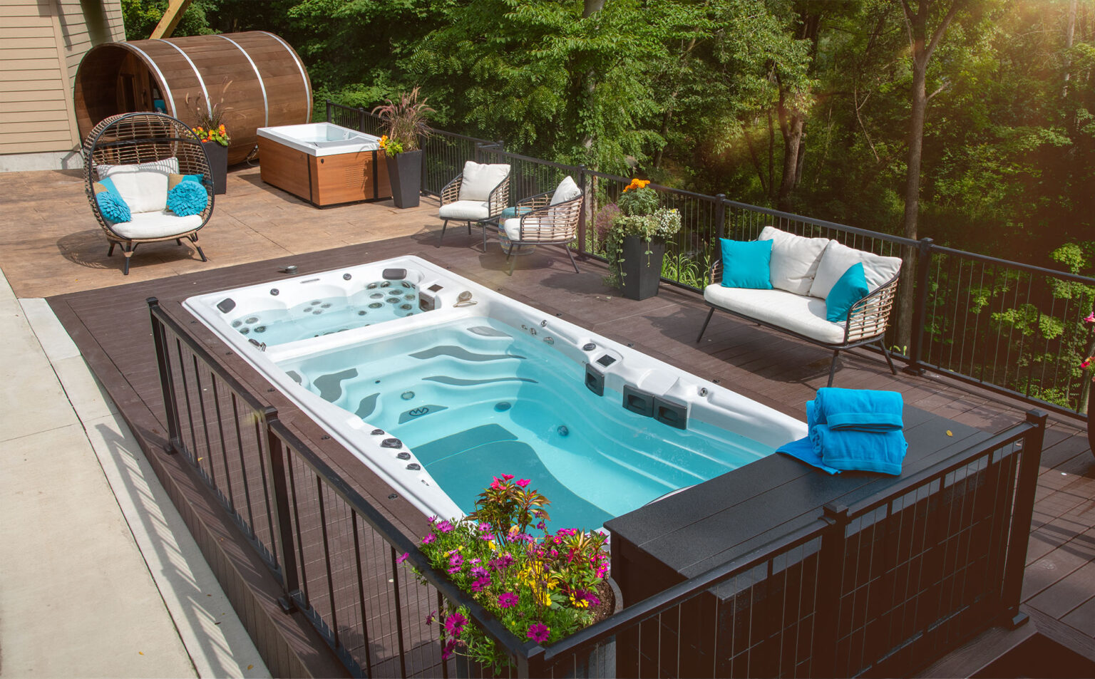 In-ground swim spa installation guide - H2X Blog
