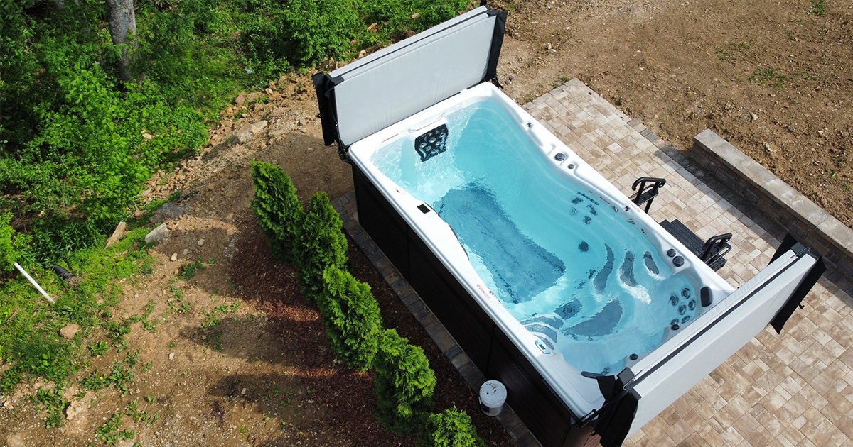 Swim spa covers: Everything you need to know - H2X Blog