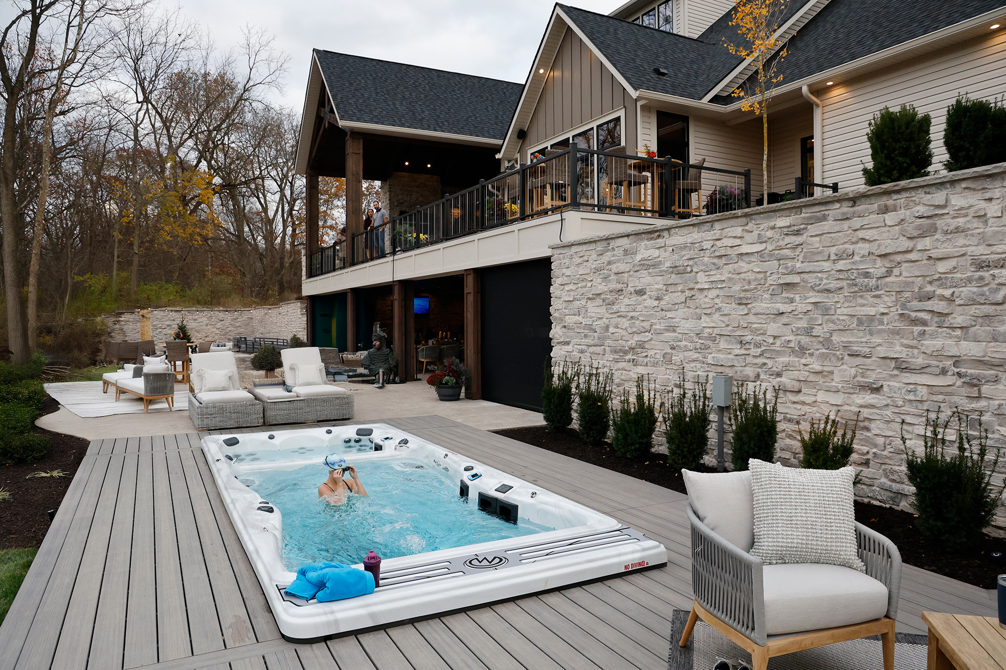 Should you go big? The benefits of choosing a large swim spa - H2X Blog